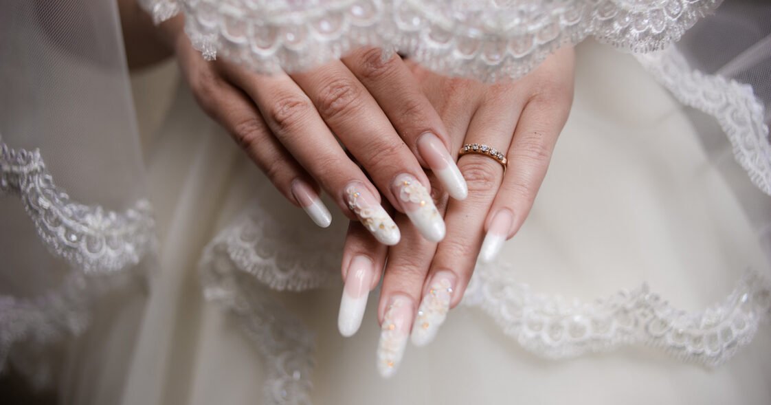 45 Stunning Wedding Nail Ideas for Every Type of Bride