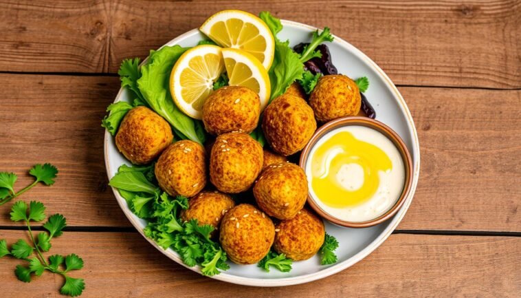 Easy Homemade Falafel with Tahini Sauce Recipe