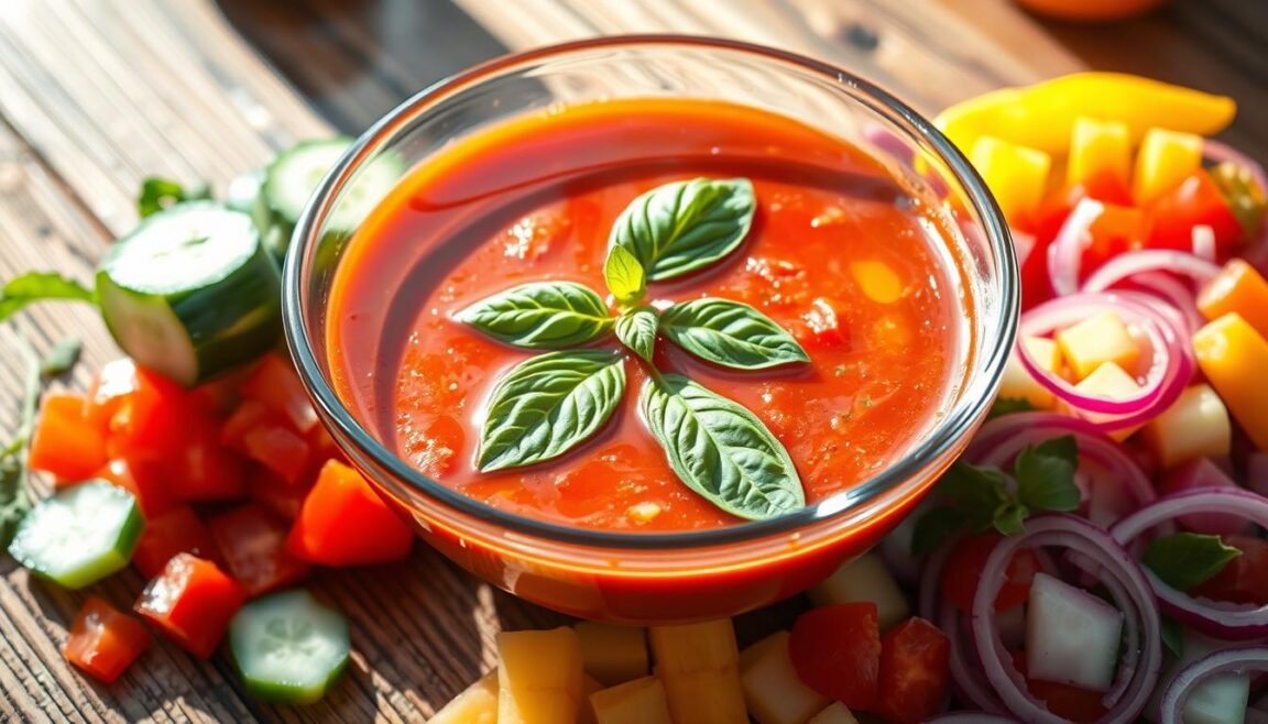 Easy Gazpacho Recipe: Spanish Cold Soup in 15 Minutes