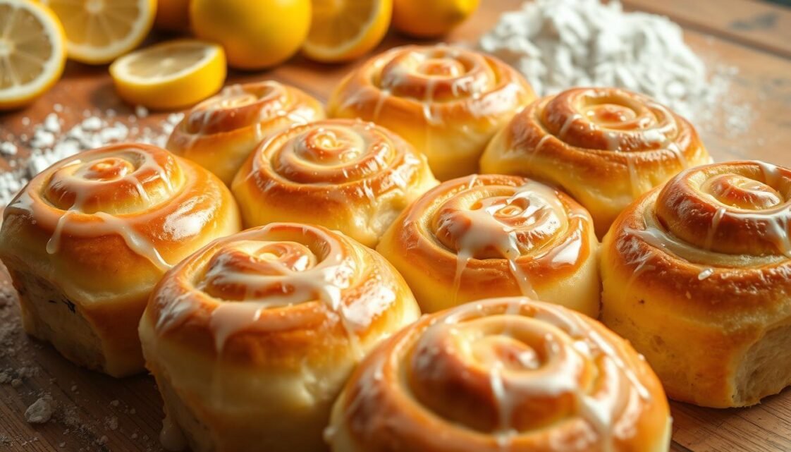 Homemade Lemon Rolls: Sweet & Tangy Breakfast Treat