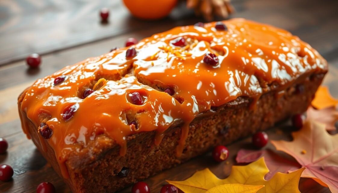 Orange Glazed Cranberry Bread Recipe for Fall Baking