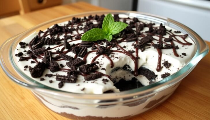 No Bake Oreo Delight: Easy 15-Minute Dessert Recipe
