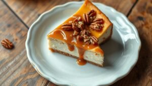 Easy Pecan Caramel Cheesecake Recipe | Classic Dessert