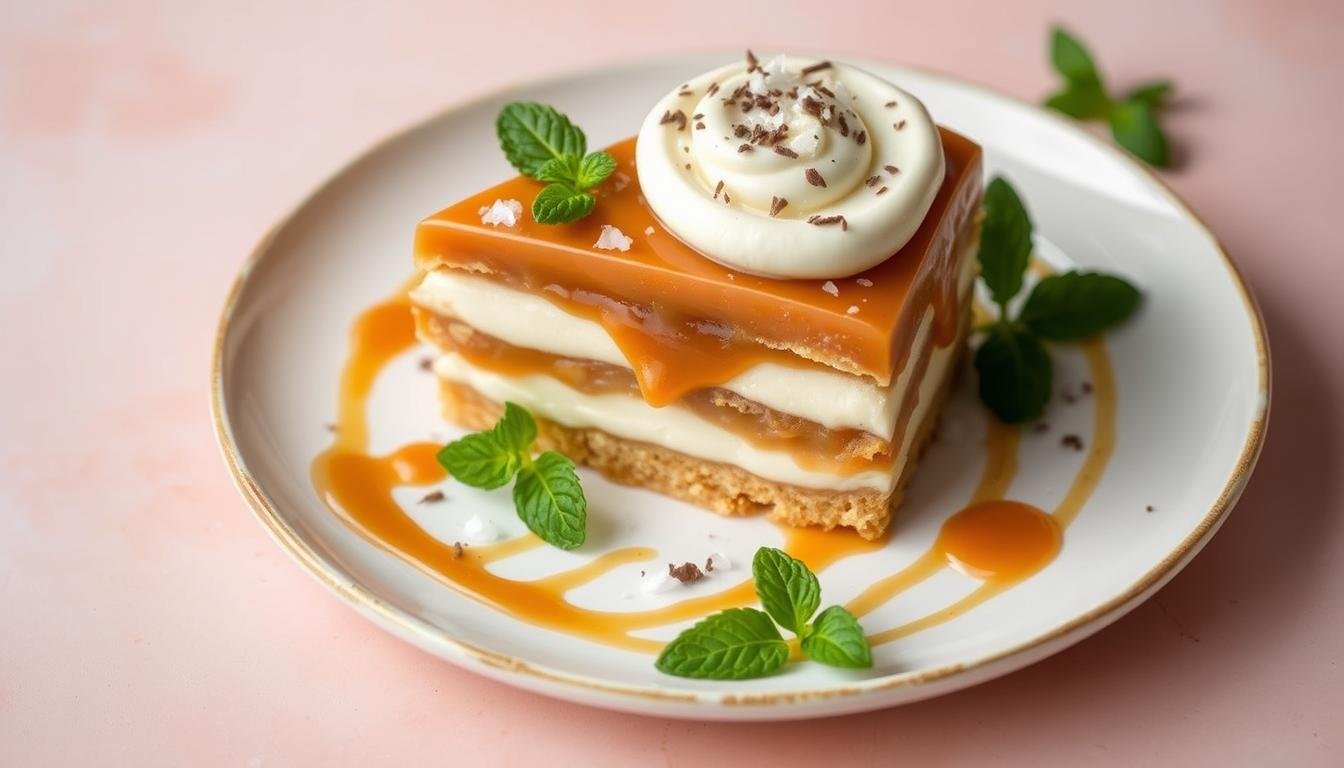 Easy Ritz Cracker Salted Caramel Icebox Cake Recipe