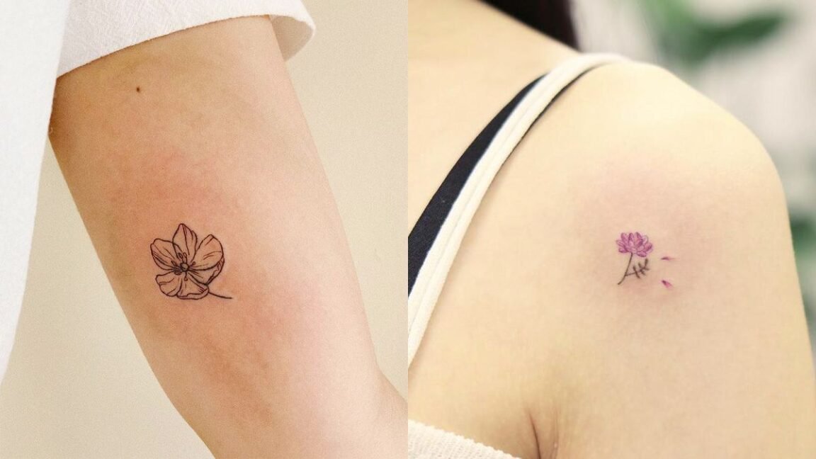 46 Flower Tattoo Ideas, From Micro Blossoms to Dramatic Bouquets